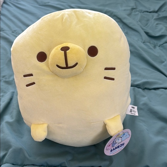 samezu | Toys | Samezu Yellow Plush Toy | Poshmark